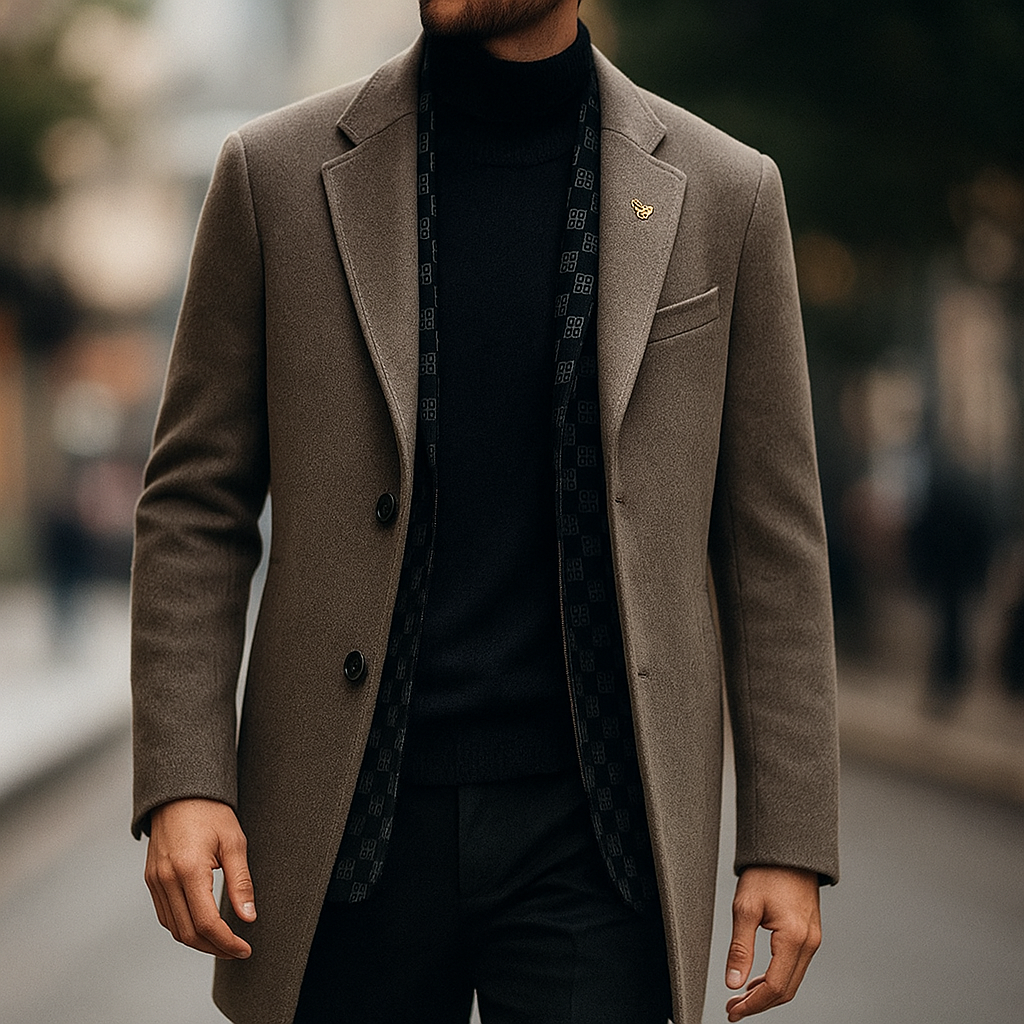 Derrian Wool Coat – Houston Ridge