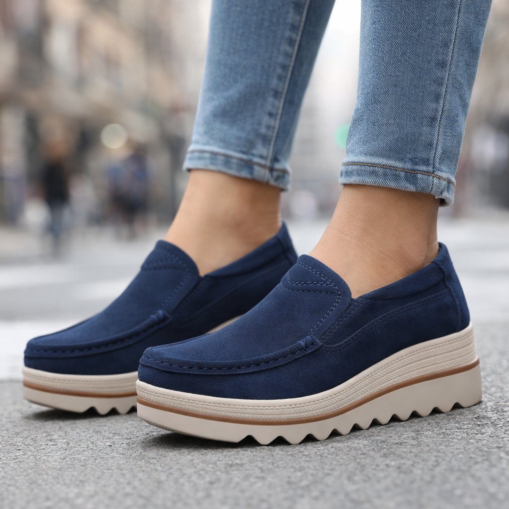 Rovena Platform Loafers – Houston Ridge