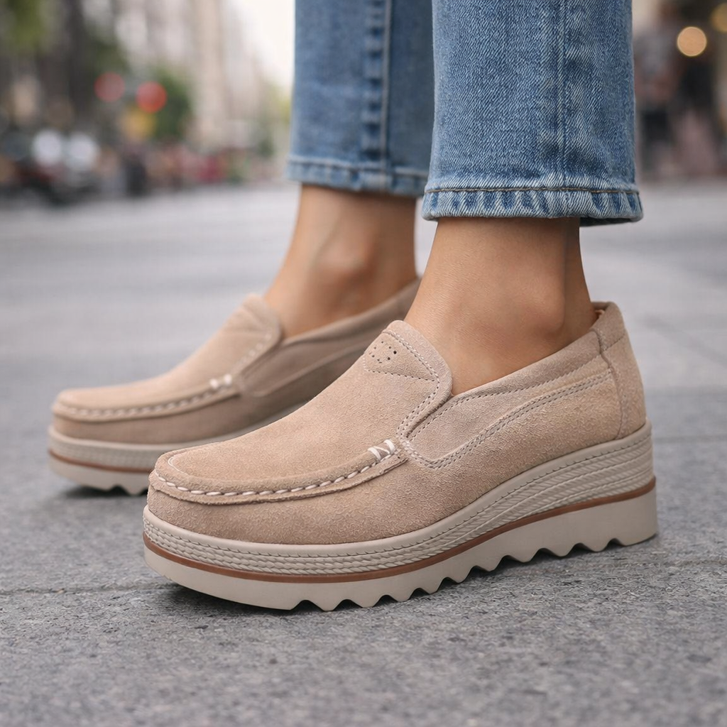 Rovena Platform Loafers – Houston Ridge